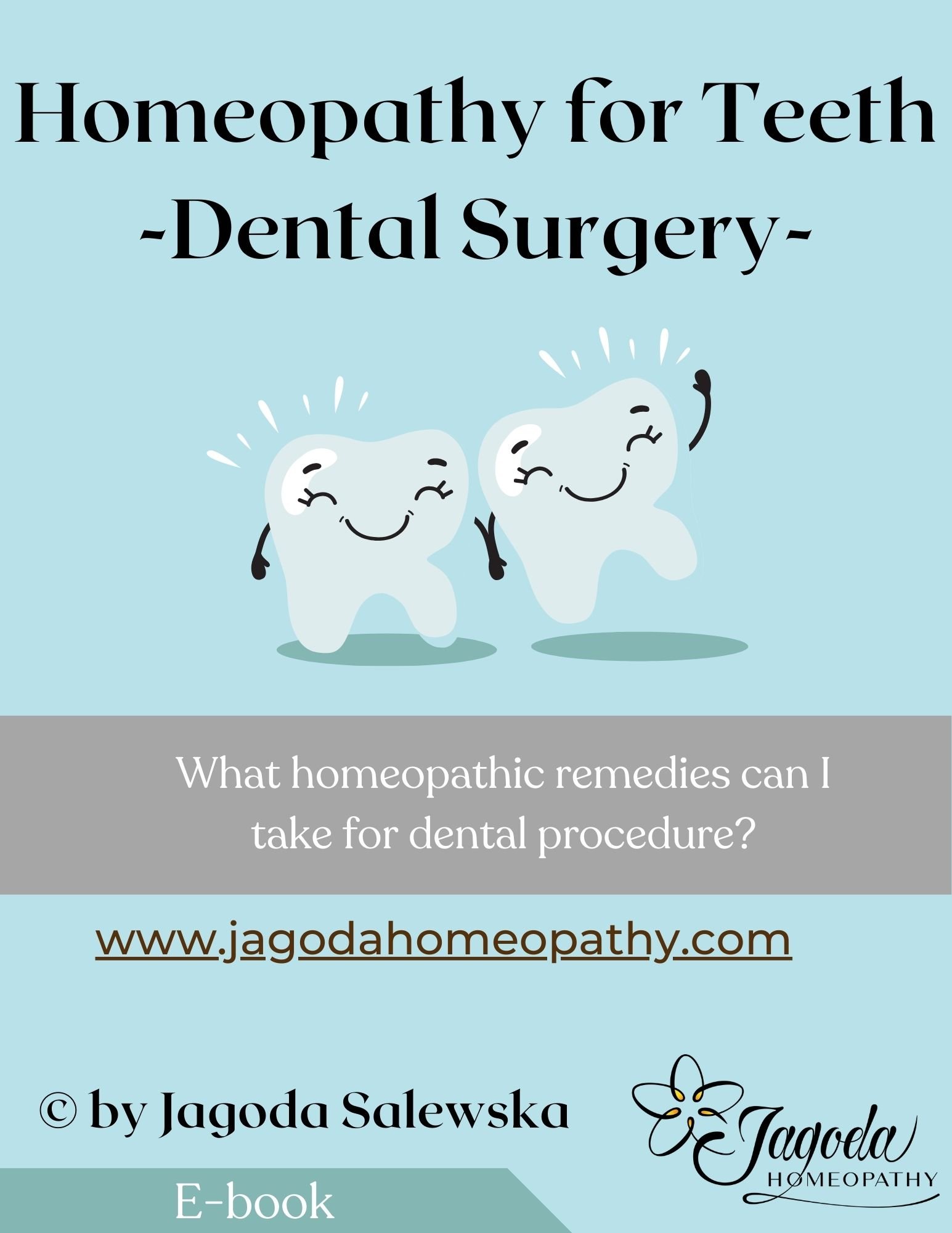 DENTAL SURGERY- WHAT REMEDIES CAN I TAKE? - Jagoda Homeopathy
